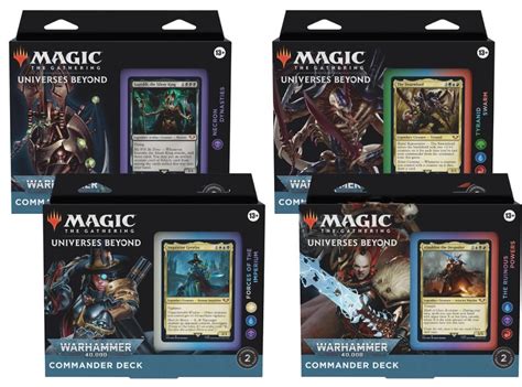 Mtg Warhammer 40k Commander Deck En 魔法風雲會 萬智牌 戰鎚 Magic The Gathering
