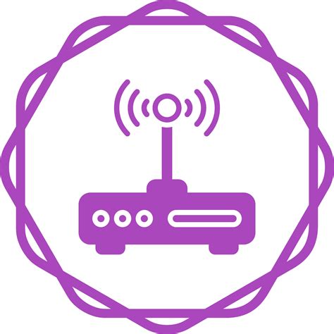 Wi Fi Access Point Vector Icon Vector Art At Vecteezy