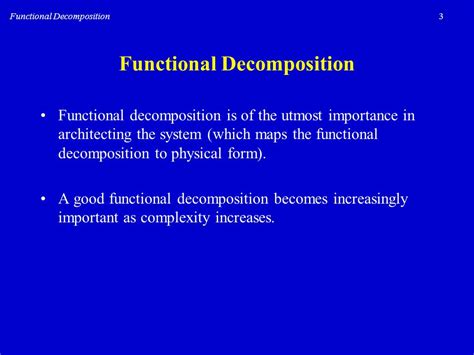 Innovation Tool Functional Decomposition Ppt Download