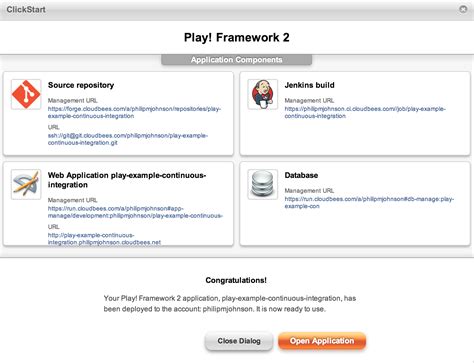 Play Example Continuous Integration