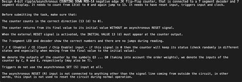 Solved Design 4 Bit Ripple Asynchronous COUNTING DOWN MOD 14 Chegg Com