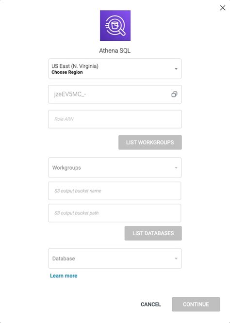 Amazon Athena Sql Anodot