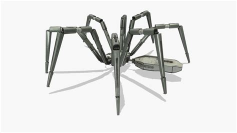 Spider Bot Collection 3d Model Turbosquid 2101724