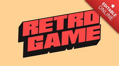 8 Bit Video Game Font Text Effects Generator