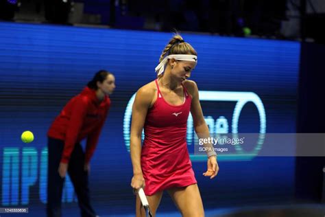 Anna Bondar Of Hungary Plays Against Anastasia Potapova Of Russian News Photo Getty Images