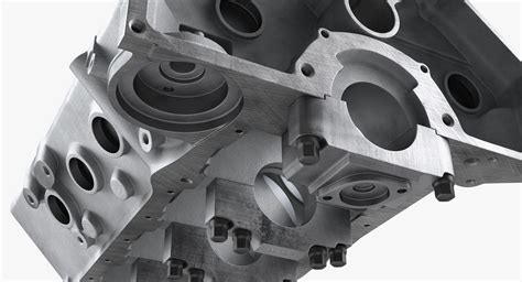 3d Engine Block Piston Turbosquid 1350283