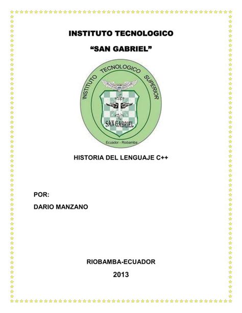 Historia Del Lenguaje De ProgramaciÓn C Pdf