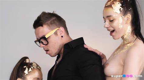 Super Bgg Threesome With Two Super Teens
