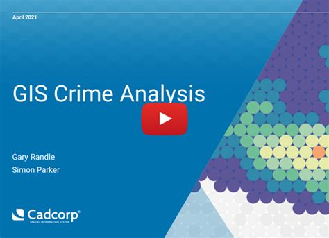 Gis Crime Analysis Cadcorp Spatial Insight