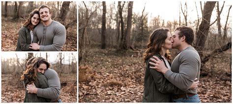 Fiery Creekside Couples Session Kait Chris Davidson Nc