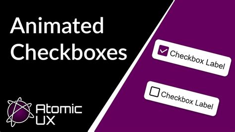 animated checkboxes with svg and css youtube
