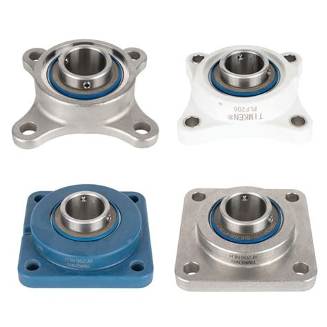 Mounted Ball Bearings With Four Bolt Flange At Cameron Malone Blog