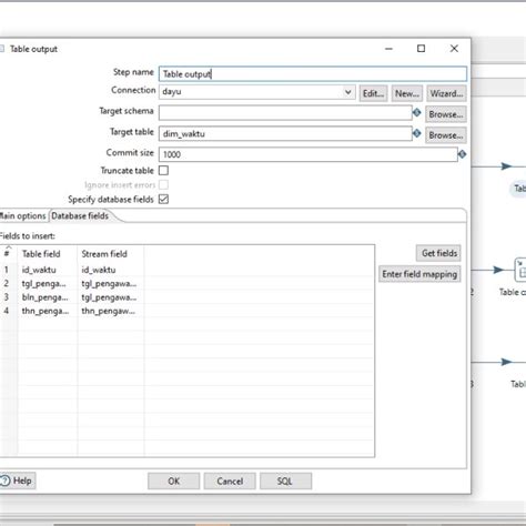 Select Values Time Dimension Dimensi Waktu Or Dimwaktu Table Show