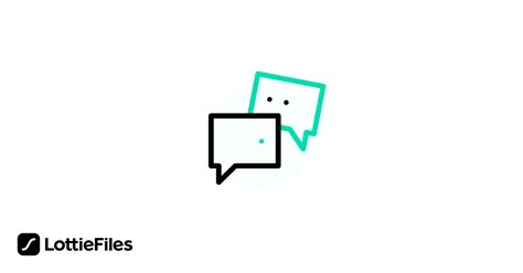 Free Chat Icon Lottie Json Animation Animation By Tinymotion Lottiefiles