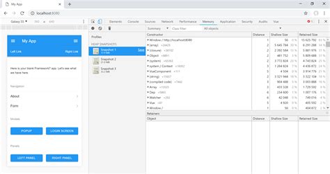 Memory Leak In Framework7 Vue Navigation · Issue 2848 · Framework7ioframework7 · Github