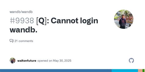 Q Cannot Login Wandb · Issue 9938 · Wandbwandb · Github