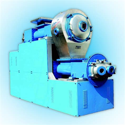 Twin Worm Duplex Plodder Production Capacity 500 1000 Kg Per Hour At