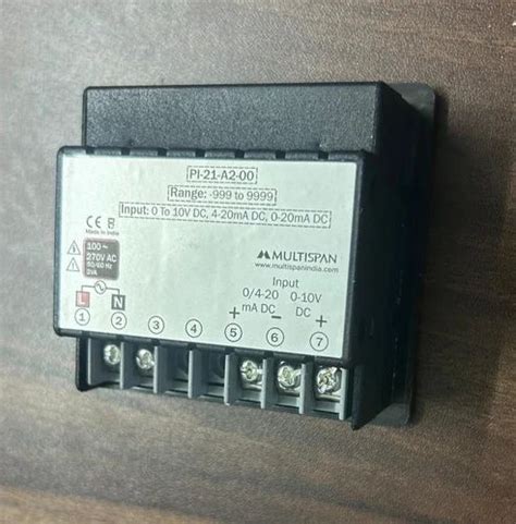 Single Display Panel Mount Multispan Pi 21 Digital Process Indicator At ₹ 750 In Ludhiana