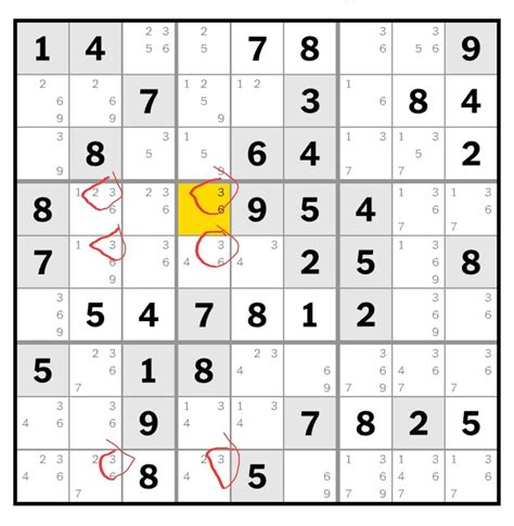 X Wing Confusion Rsudoku