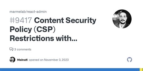 Content Security Policy CSP Restrictions With Electron And Emotion In