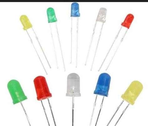 Multi Color Round Shape Light Emitting Diode For Electrical