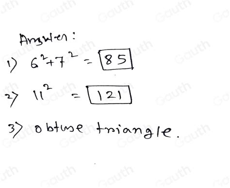 Solved Compute The Sum Of The Squares Of The Shorter Lengths 6272 Compute The Square Of