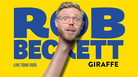 Watch Stand Up Comedian Rob Beckett Live
