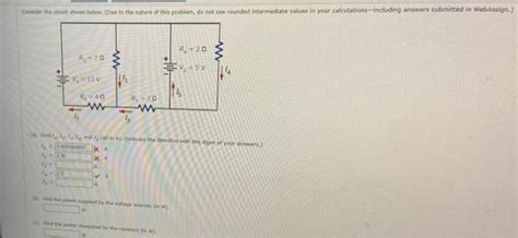 Solved Consider The Circut Shown Below Due To The Nature Chegg Com
