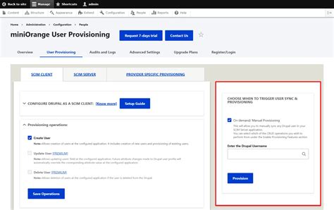 User Provisioning Between Two Drupal Websites Drupal User Provisioning