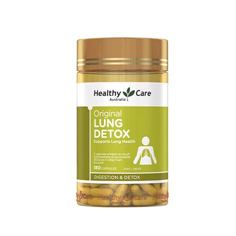 Healthycare清肺片价格多少钱效果怎么样功效作用澳洲 Healthy Care 清肺灵胶囊 180粒紫一商城