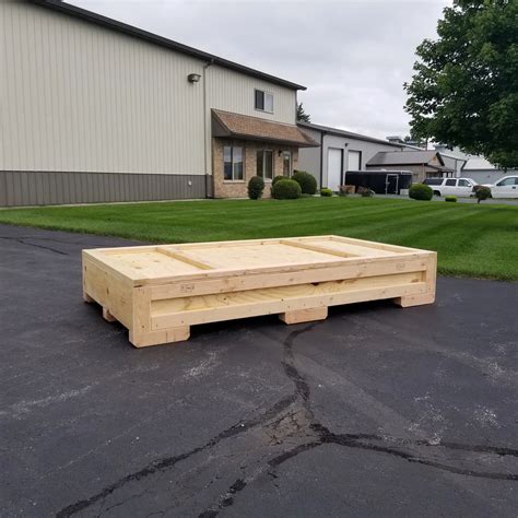 Wooden Shipping Crates Custom Wood Crating Ispm 15 Certified For