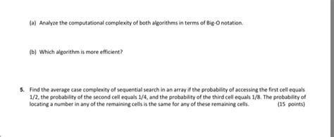 Solved Homework 2 Complexity Analysis 100 Points 1