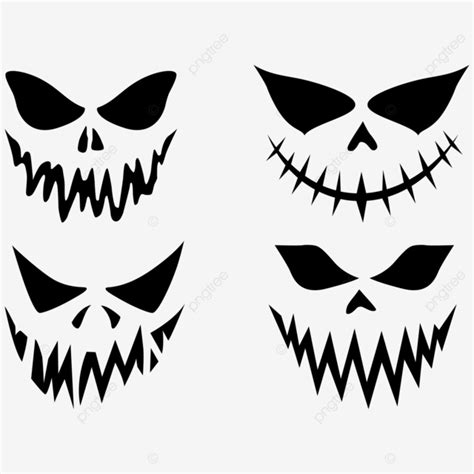 Spooky Pumpkin Vector Hd Png Images Spooky Pumpkin Face Design Pumpkin Spooky Face Halloween