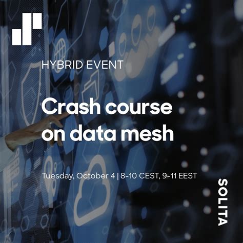 Solita On Linkedin Join Solita On The 4th Of October For A Crash Course On Data Mesh We Will…