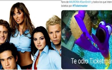 Rbd Llueven Los Memes Tras La Venta De Boletos De Soy Rebelde Tour