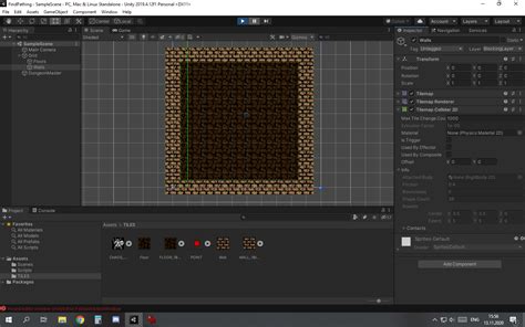 Raycasthit2d And Tilemapcollider2d Issue Runity2d