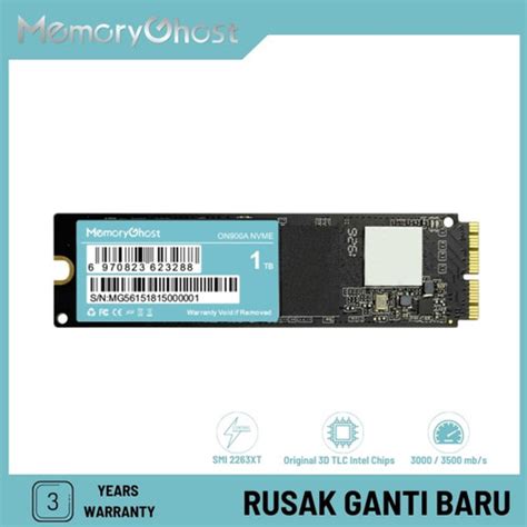 Jual Memory Ghost Ssd Macbook Pcie 1tb Tidak Butuh Adapter Jakarta Utara Memory Ghost