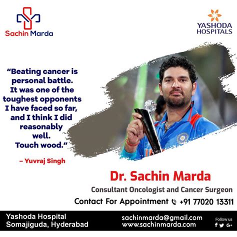 Dr Sachin Marda On Linkedin Yuvrajsingh Roboticsurgeon Drsachinmarda Oncologist Beatingcancer