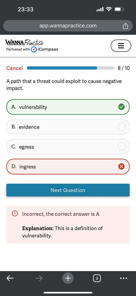 Vulnerability Definition Rcissp