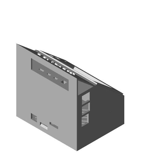 Skr Enclosure Tft35 With Tabs Stl 3d Model By Dumdumdev On Thangs
