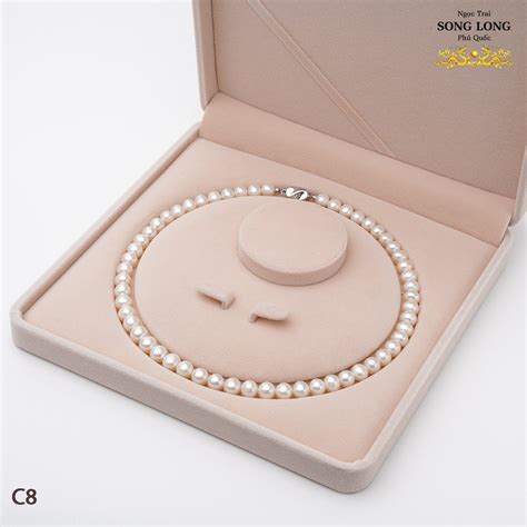 ChuỖi CỔ C8 TrẮng