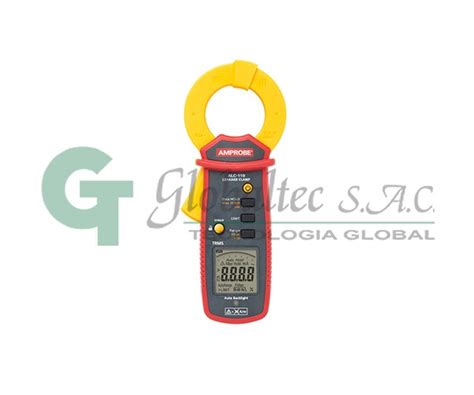 Pinza Para Corriente De Fuga Cat Iii 600v Alc 110 Amprobe Globaltec