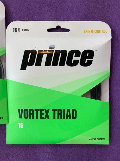 Prince Vortex String 16 Triad Gauge — On And Off Court
