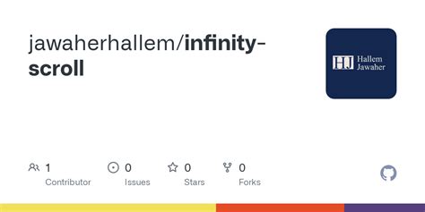 Github Jawaherhalleminfinity Scroll