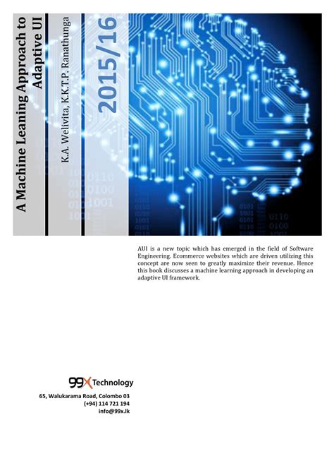 Pdf A Machine Learning Approach To Generate Adaptive User Interfaces