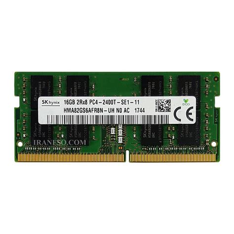 رم لپ تاپ 16 گیگ Sk Hynix Ddr4 2400 Mhz 1 2v شش ماه گارانتی کامپیوتر افق