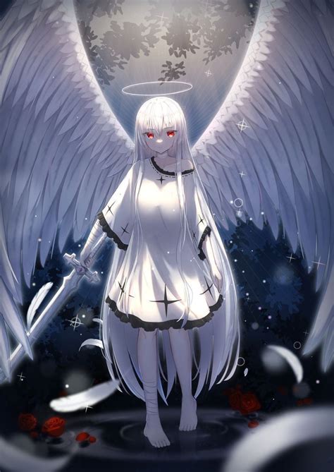 Anime Angel Girl Dark Anime Girl Cool Anime Girl Manga Anime Girl