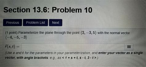 solved section 13 6 problem 10 previousproblem list next 1