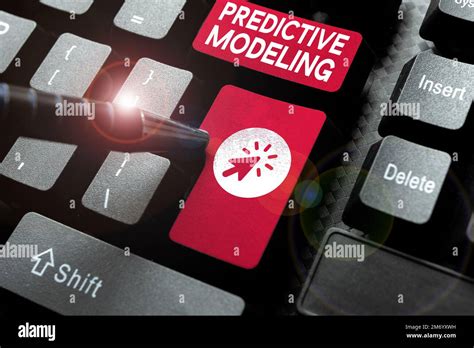 Text Caption Presenting Predictive Modeling Word Written On Maintenance Strategy Driven By