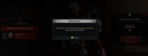 How To Fix Code Account Is Currently Locked Error In Diablo